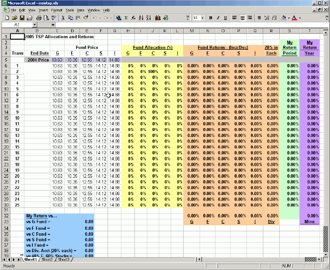 TSP Calculator Thrift Savings Plan TSP Calculator Thrift Savings Plan